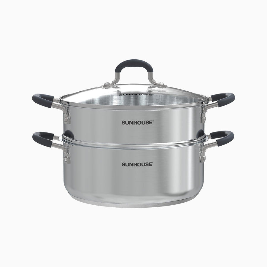 Stainless Steel Stock Pot With Lid | Sunhouse Global