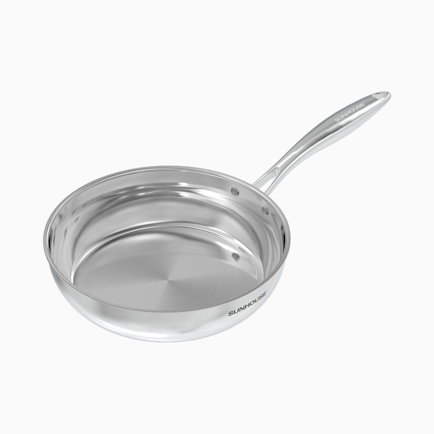 Whole-Clad Stainless Steel Frying Pan (Chef Series) | Sunhouse Global