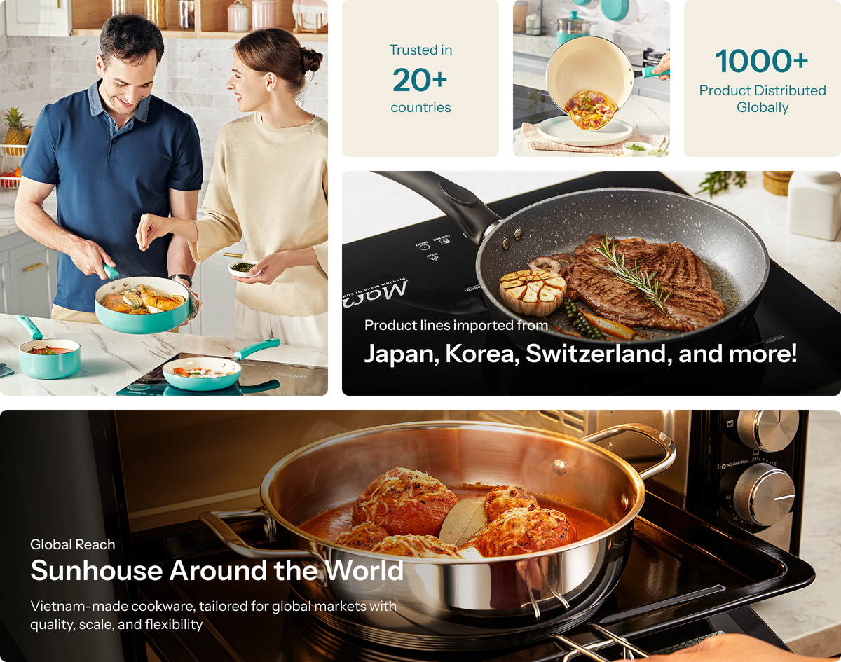 Global Cookware Brand with Proven Manufacturing | Sunhouse Global