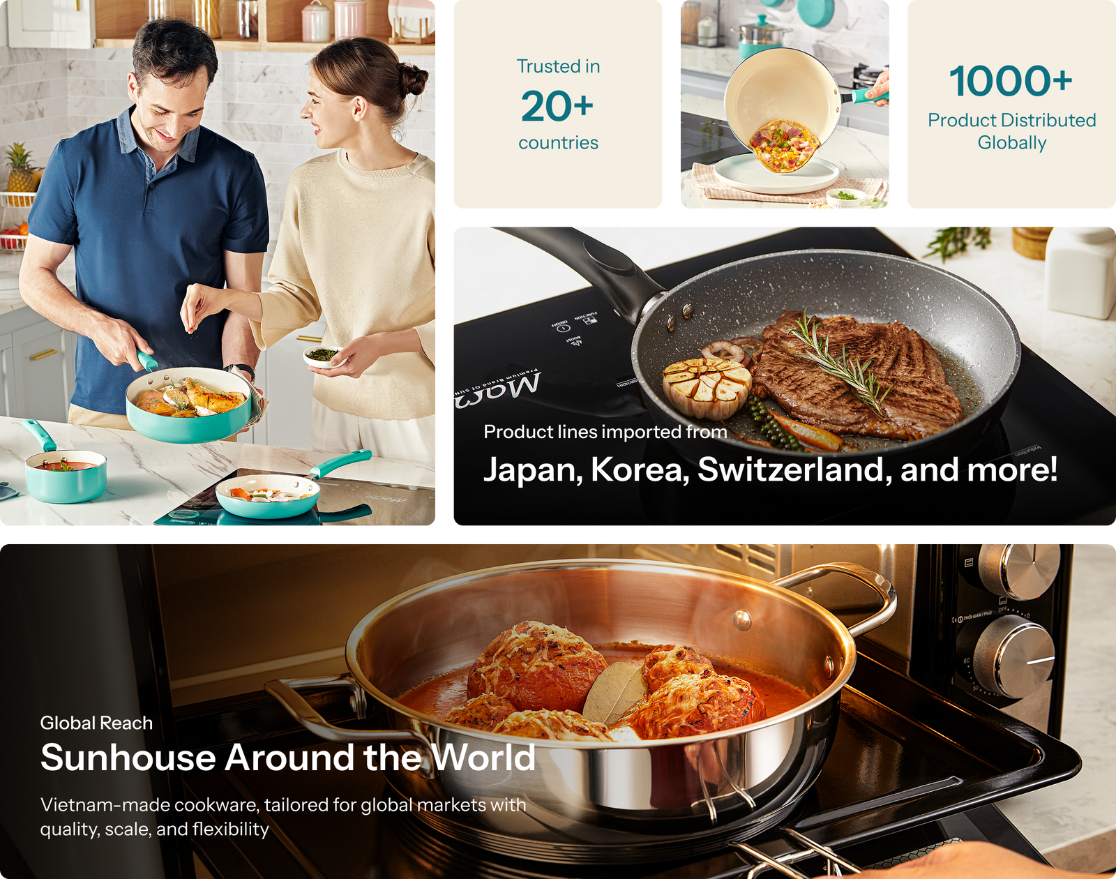Global Cookware Brand with Proven Manufacturing | Sunhouse Global
